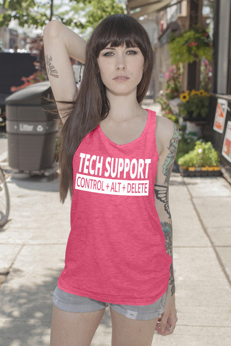 Tech Support (Women) – FunkyShirty
