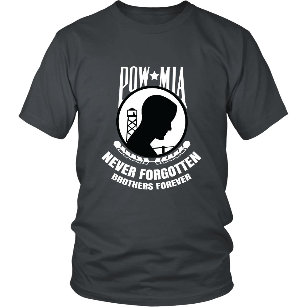 Pow Mia Never Forgotten Brothers Forever – FunkyShirty