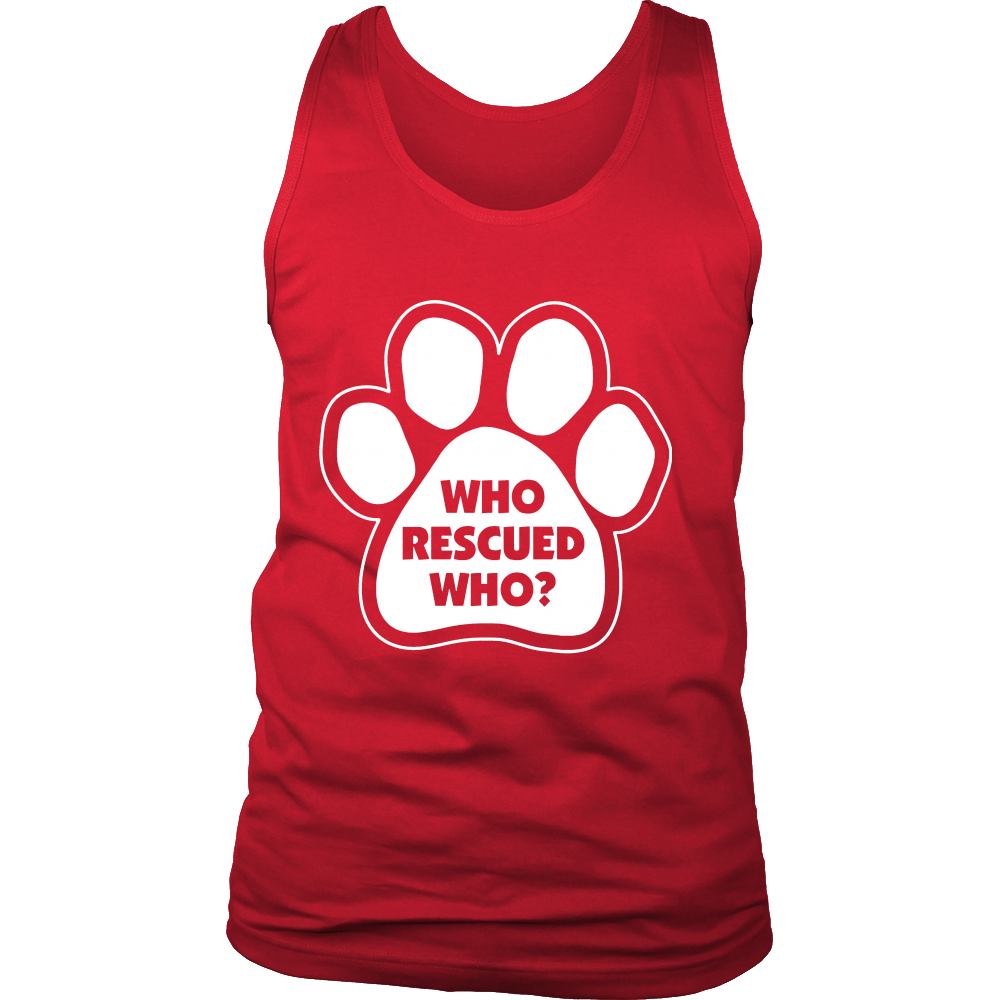 Who Rescued Who? (Men) – FunkyShirty
